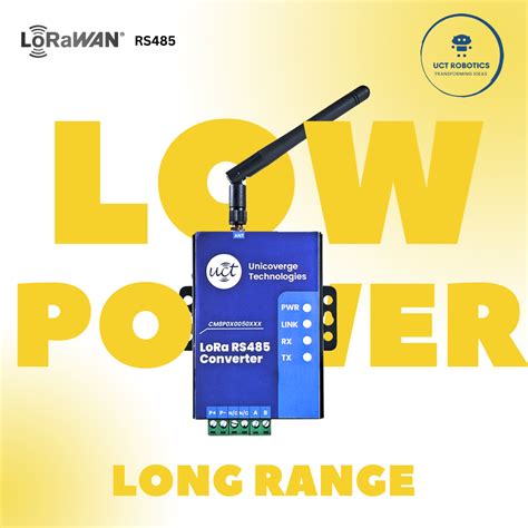 Wireless Modbus Rs485 Lorawan Converter Uct Robotics