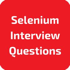 Selenium Interview Questions APK สำหรบ Android ดาวนโหลด