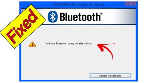 Activate Bluetooth Using Wireless Switch 100 Solution { Fixed } Youtube