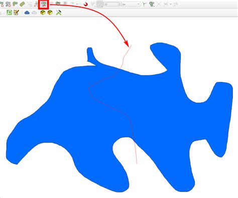 Qgis Split Kml Polygon In Two Polygons Geographic Information