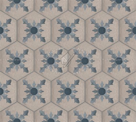 Hexagonal Tile Texture Seamless 16872