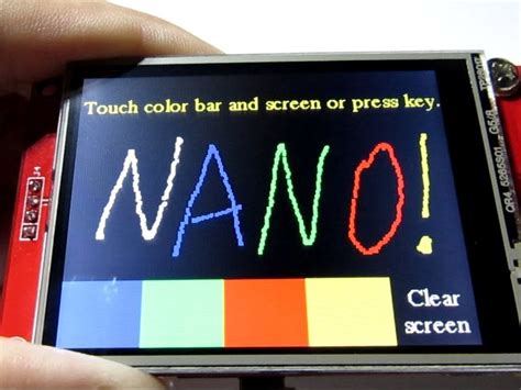 Tft Shield For Arduino Nano Start Arduino Project Hub