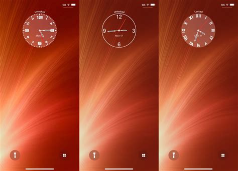 This Jailbreak Tweak Replaces The Lock Screens Digital Time With An Analog Clock