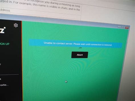 urgent unable to contact server please wait until connection is restored — teamviewer support