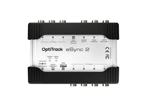 OptiTrack ESync A PoE Synchronization Device Offering Genlock And SMPTE Timecode Support