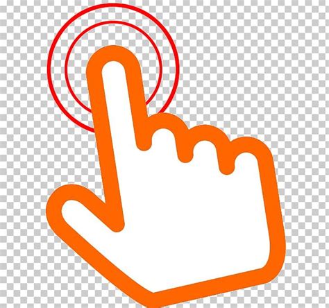 Pointer Hand Computer Mouse Computer Icons Png Clipart Area Button