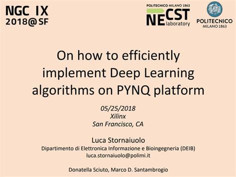 On How To Efficiently Implement Deep Learning Algorithms On Pynq