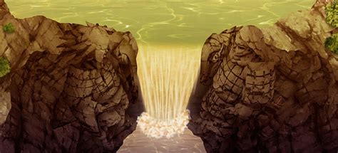 Hd Wallpaper Waterfall Statues Naruto Art Sasuke 41 Off