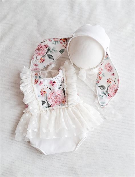 Conjunto De Coelho RecÉm Nascido Adereços Para Fotos De Recém Nascidos Roupa De Recém Nascido