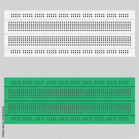 Illustration Of Breadboard Stock Vector Adobe Stock