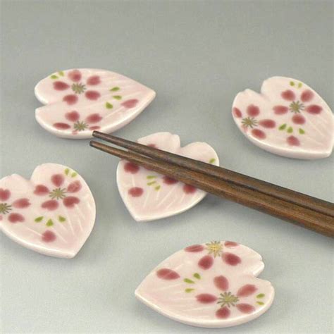 桜さくら箸置きセット 京焼清水焼専門店 松韻堂