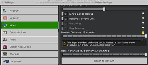 why is graphics mode not here r minecraftbedrockers