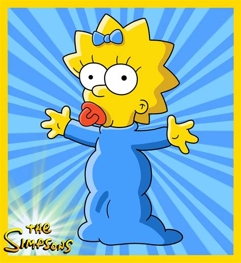 Maggie Simpson By El Maky Z On Deviantart