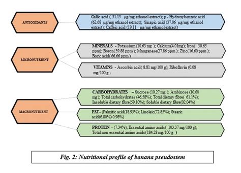 Nutritional Significance Of Banana Pseudostem And Its Applications