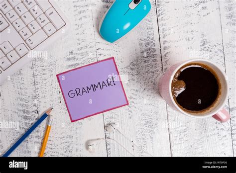 Handwriting Text Grammar Conceptual Photo Whole System Structure