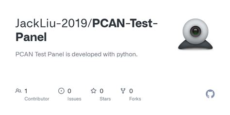 GitHub JackLiu 2019 PCAN Test Panel PCAN Test Panel Is Developed With Python