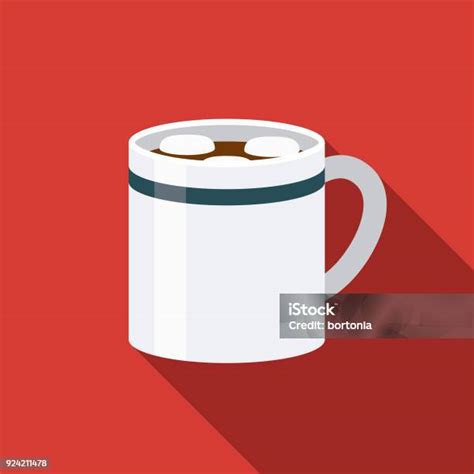 뜨거운 코코아 플랫 디자인 측면 그림자와 함께 캐나다 아이콘 0명에 대한 스톡 벡터 아트 및 기타 이미지 0명 귀여운