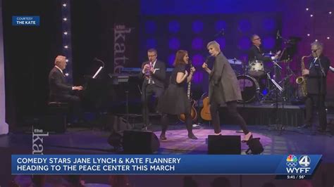 Jane Lynch And Kate Flannery Bring Their Show To The Peace Center