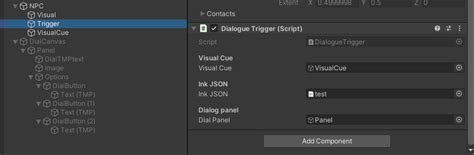 Create A Dialog System Using Ink File Unity Engine Unity Discussions