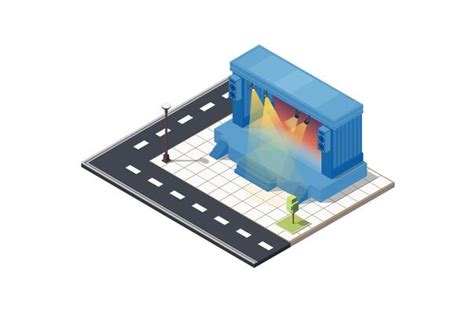 Isometric Architecture Stage Vector Art Icons And Graphics For Free Download