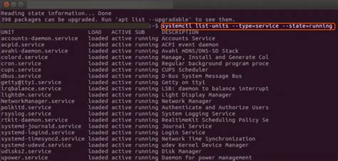 How To List Services In Linux Using The Systemctl Command