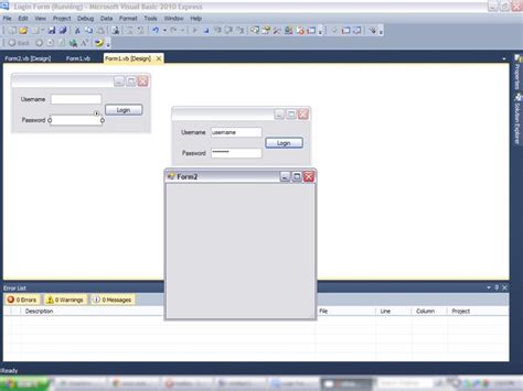Cómo Hacer Un Formulario De Login En Visual Basics 2010