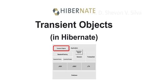 Transient Objects In Hibernate Youtube