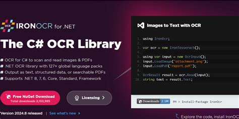 How To Build An Ocr Application In C Using Ironocr And Tesseract Full Tutorial Dev Community