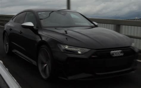 沉浸式看車 2021 奧迪RS7 右舵 紐規 哔哩哔哩