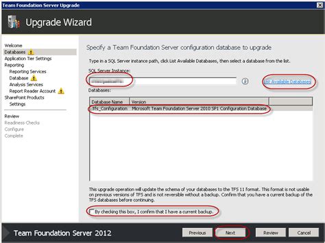 Do You Know How To Upgrade Your Tfs 2010 Databases The Big One Sswrules