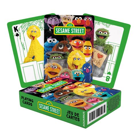Buy Sesame Street Cast Playing Cards Online Ubuy India