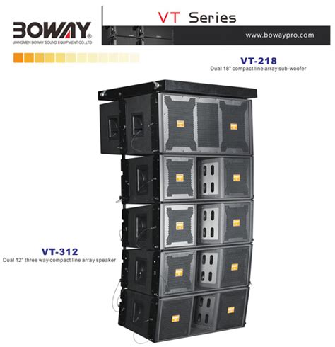 Vt 312 Vt 218 Professional Speaker Loud Speaker Audio System Line Array Line Array Speaker
