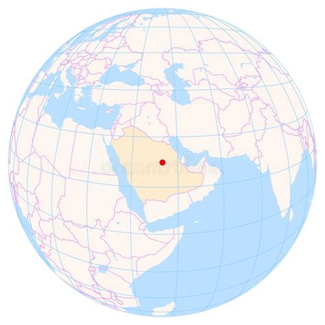 Location Map Of King Khalid Int Airport Ar Riyad Saudi Arabia Iata