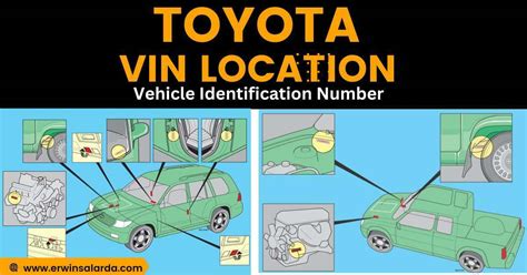 Toyota Vin Location Vehicle Identification Number