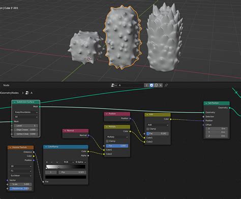 How To Use Voronoi In Geometry Nodes The Same Way As Adaptive Subdivision Displacement