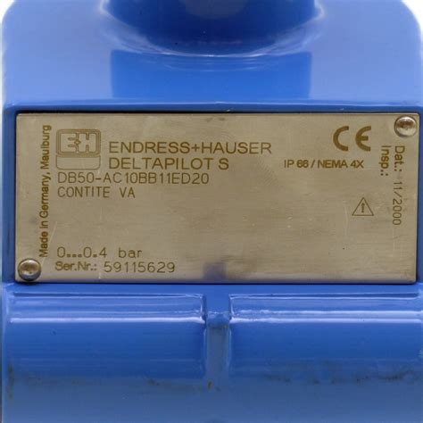 Maschinenteil24 Endress Hauser Hydrostatic Level Measurement Buy Online