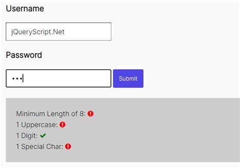 Slim Password Strength Meter Plugin For Jquery Free Jquery Plugins