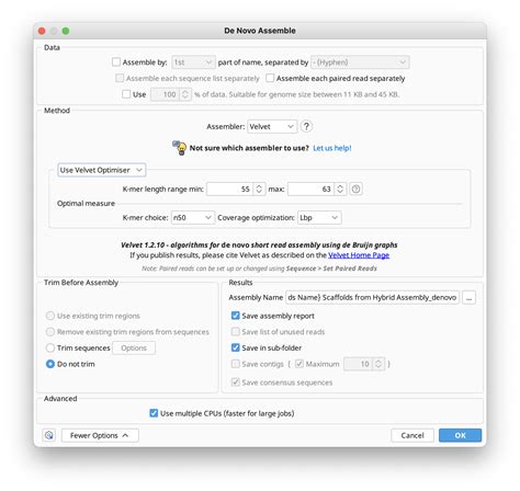 Velvet Plugin For Geneious Prime