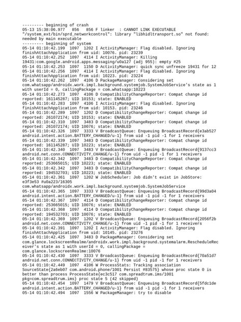 Standbyandroidlog20240514025056 Pdf Operating System Families Operating System Technology