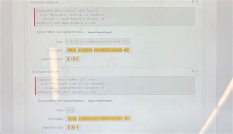 Solved Write A Program Whose Input Is A String Which
