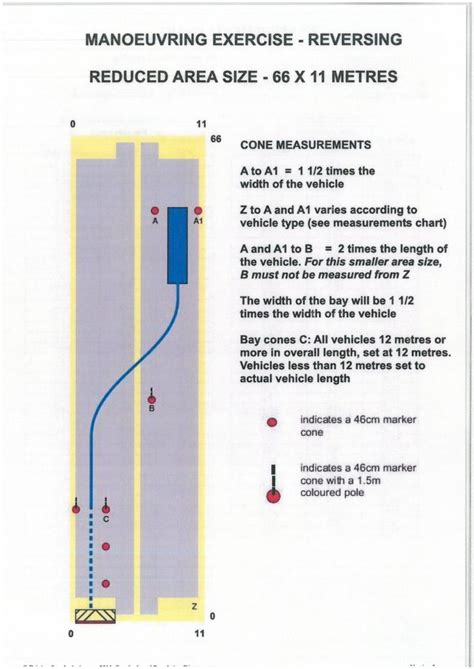3a Reverse Assessment Pass Your 3a Lgv Hgv Reverse Test