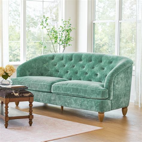Teal Sofa