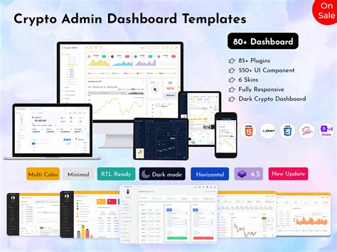 Cryptocurrency Dashboard Admin Template Bootstrap 5 With Sass