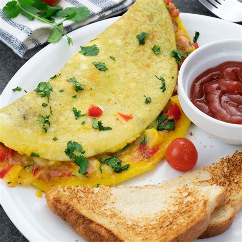 Chickpea Flour Omelet Recipe Yellow Chilis