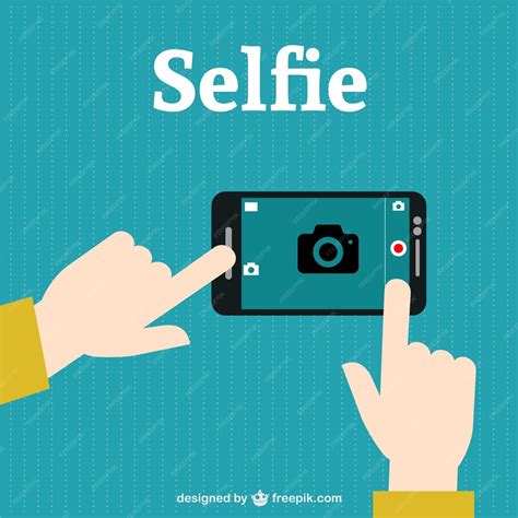 셀카 사진 무료 벡터