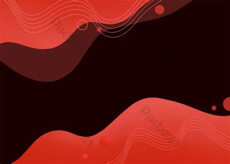 Fluid Gradient Red Abstract Background Psd Free Download Pikbest