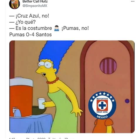 Los Memes De Pumas Y Cruz Azul Por Las Goleadas De La Jornada 10 De La