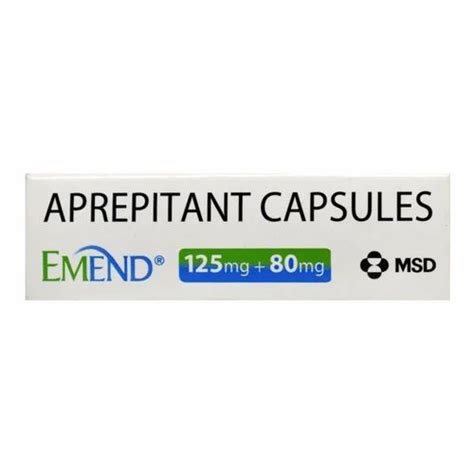 Emend Aprepitant Capsules At ₹ 1288stripe Mumbai Id 2852764192562