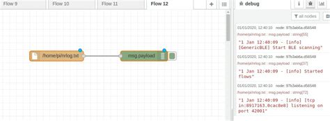 Where I Can Get The Debug Logs Of Node Red General Node Red Forum