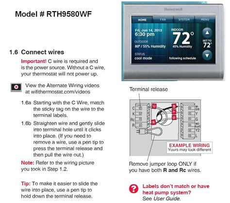 Honeywell Rth Wf Wiring Diagram